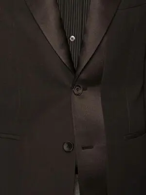 Fendi Single-breasted Wool Crêpe Tailored Blazer
