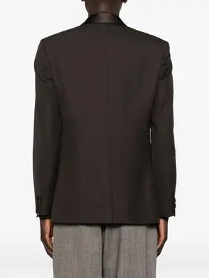 Fendi Single-breasted Wool Crêpe Tailored Blazer