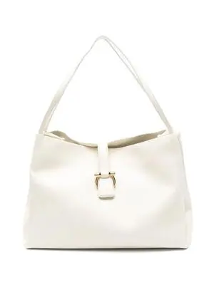 FERRAGAMO Buckle-detail Medium Shoulder Bag - Multicolor