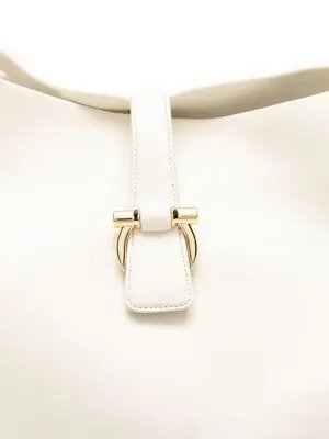 FERRAGAMO Buckle-detail Medium Shoulder Bag - Multicolor