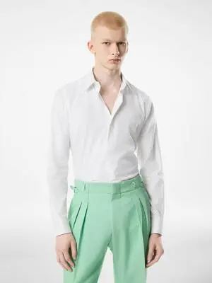 TOM FORD Cotton And Silk Classic Fit Shirt