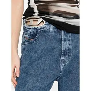 DIESEL® Denim Wide-leg Jeans - Blue