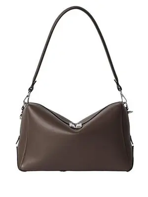 Fendi Lui Medium Leather Shoulder Bag - Brown