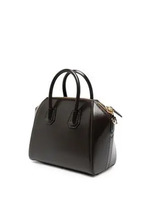Givenchy Antigona Mini Box Leather Bag - Brown