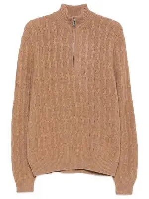 Etro Cashmere Quarter-zip Jumper - Multicolor