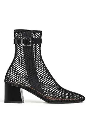 Alaïa Boots 55 Fishnet - Black