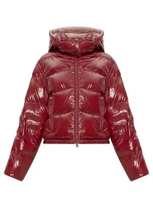 Moncler Niveole Short Down Jacket - Red