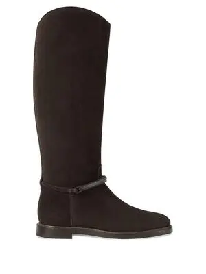 Brunello Cucinelli Knee High Boots - Brown