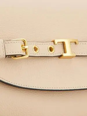 TOD'S T Signature Mini Leather Shoulder Bag - Multicolor