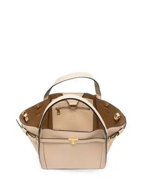 TOD'S T Signature Shopping Bag - Multicolor