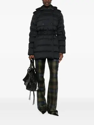 Burberry Belted Quilted Coat