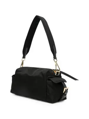 Prada Re-nylon And Leather Explore Small Bag - Black