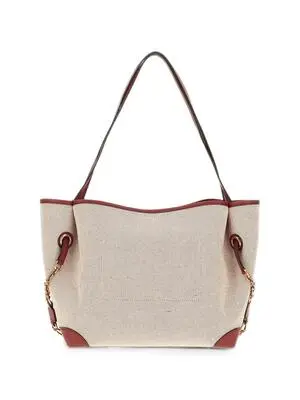 Chloé Clover Canvas And Leather Shoulder Bag - Multicolor