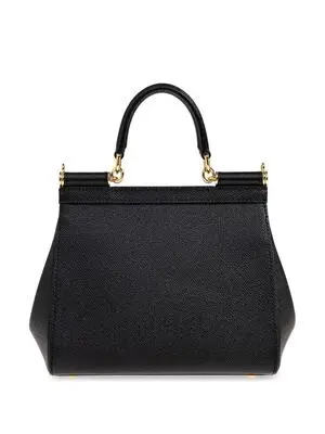 Dolce & Gabbana Sicily Medium Handbag - Black