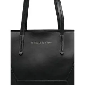 Brunello Cucinelli Tote Bags - Black