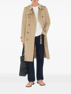 Burberry Long Kensington Heritage Trench Coat