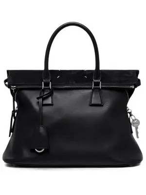 MAISON MARGIELA 5ac Soft Medium Shoulder Bag - Gray