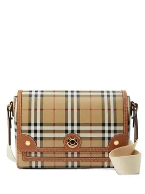 Burberry Checked Cross Body Bag - Multicolor