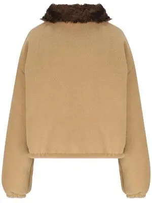 Miu Miu Fleece Down Jacket - Multicolor
