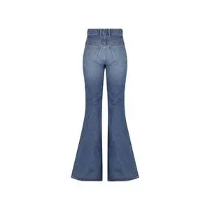 Chloé Cotton Denim Flared Jeans