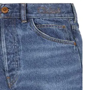 Chloé Cotton Denim Flared Jeans