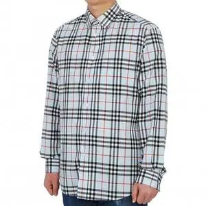 Burberry Checked Cotton Shirt