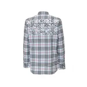 Burberry Checked Cotton Shirt