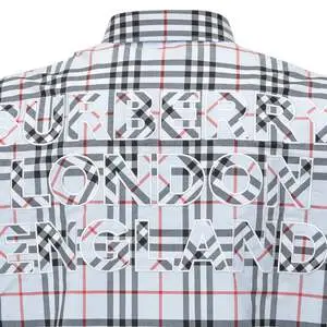 Burberry Checked Cotton Shirt