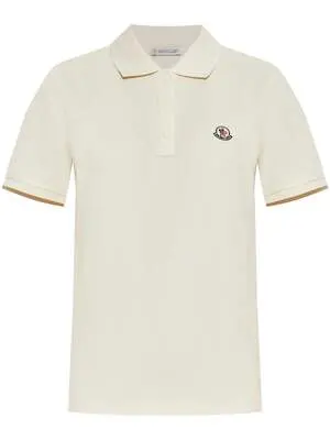 Moncler Piqué Polo Shirt - Multicolor