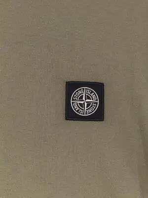 Stone Island Slim Fit T-shirt With Compass Badge - Green