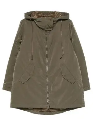 Herno Hooded Ripstop Parka - Green