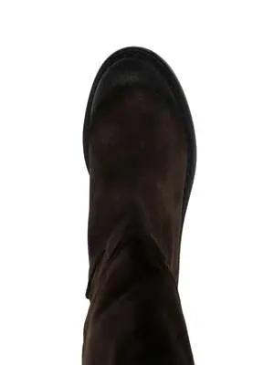 Miu Miu Suede Boots - Brown