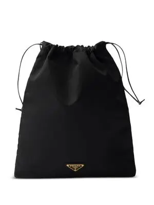 Prada Pouch Wish In Re-nylon - Black