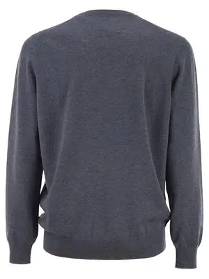 Brunello Cucinelli Cashmere Crew Neck Sweater
