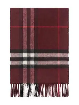 Burberry Check Cashmere Scarf