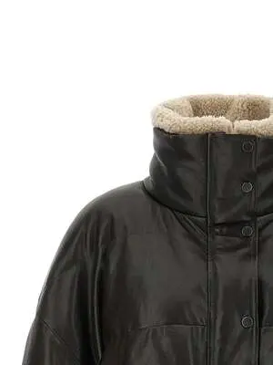 Brunello Cucinelli Padded Leather Jacket