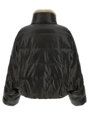 Brunello Cucinelli Padded Leather Jacket