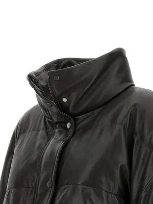 Brunello Cucinelli Padded Leather Jacket