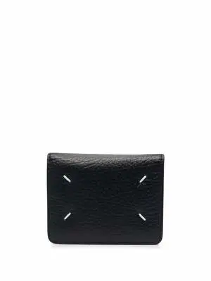 MAISON MARGIELA Portacarte Four Stitches Con Portachiavi - Black