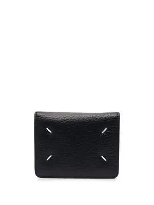 MAISON MARGIELA Portacarte Four Stitches Con Portachiavi - Black