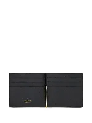 FERRAGAMO Portafoglio Bi-fold Micro Gancio