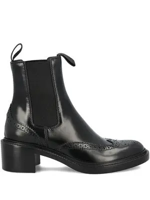 Saint Laurent Vincent Smooth Leather Chelsea Boots - Black