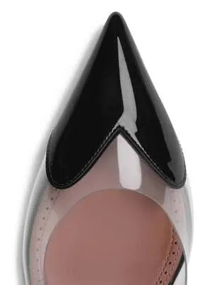 Alaïa Le Cœur Slingbacks In Patent Leather - Black