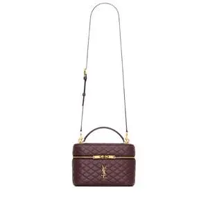 Saint Laurent Gaby Large Vanity Bag - Red