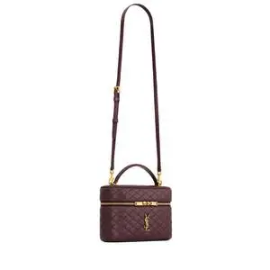 Saint Laurent Gaby Large Vanity Bag - Red