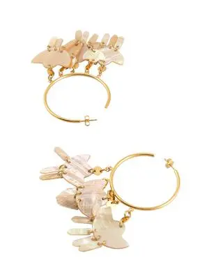 Isabel Marant Étoile Seashell Large Hoops