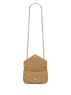Saint Laurent Loulou Mini Bag - Brown