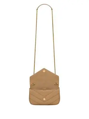 Saint Laurent Loulou Mini Bag - Brown