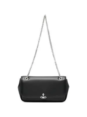 VIVIENNE WESTWOOD Chain Crossbody Purse - Black