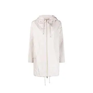 Herno Techno Taffeta Parka Coat - Pink